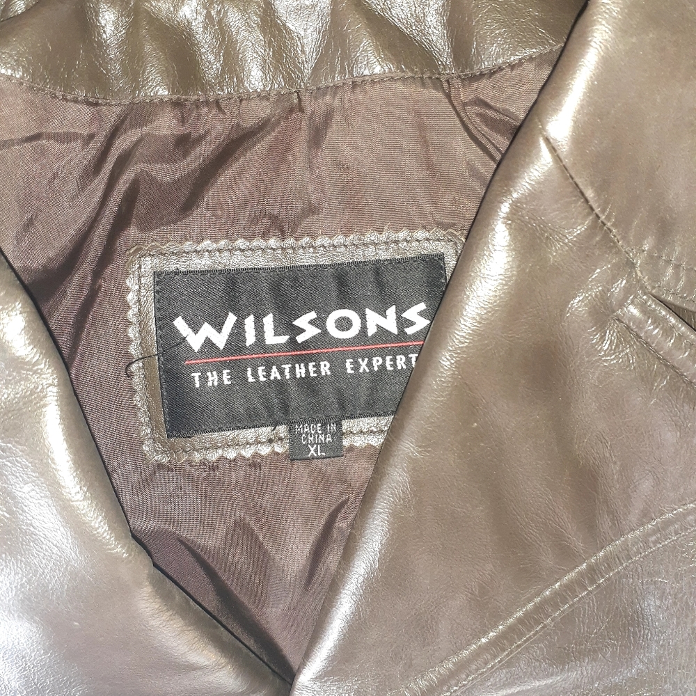 Early 2000's Leather Jacket Wilsons - Gem